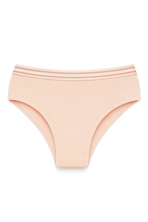 Peach Seamless Panties Aura Soft Bottom Underwear Zelf Intimates