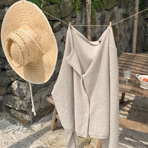 핫핑 쿨터치텐셀린넨10통기성좋은비치룩살안타템 Made 포렌즈 린넨 라운드 여름 긴팔가디건 44~99