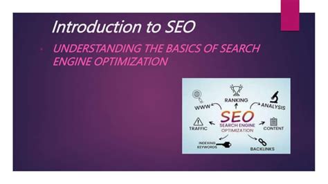 Best Introduction To Seo 17 July Ppt Pptx