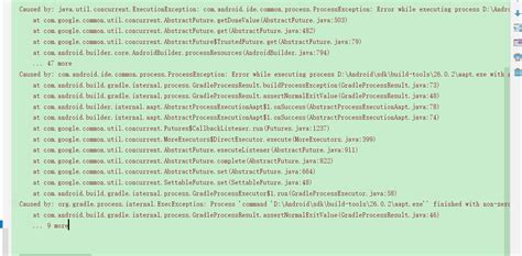 Caused By Org Gradle Process Internal Execexception Process Command D Android Sdk Build