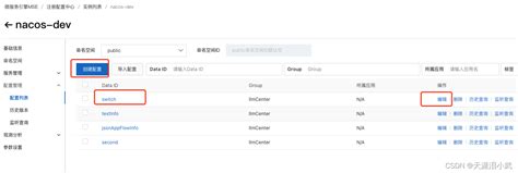 springboot2整合nacos云服务，配置基本类型和json类型 nacos配置json串写法 csdn博客