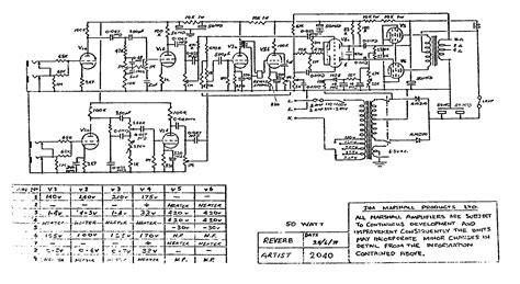 Marshall Artiste Schematics Dr Tube