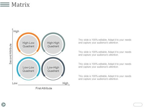 matrix ppt powerpoint presentation summary topics