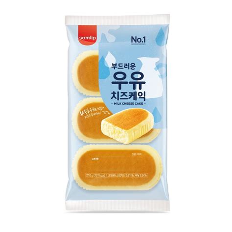 삼립우유치즈케익3입210g 배민스토어