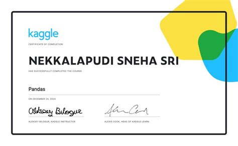 Sneha Sri Nekkalapudi On Linkedin Kaggle Pandas Datascience Python