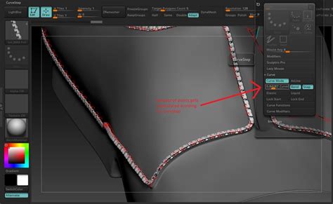 Is There A Way To Recalculate Zbrush Curves With Sculpting Brushes