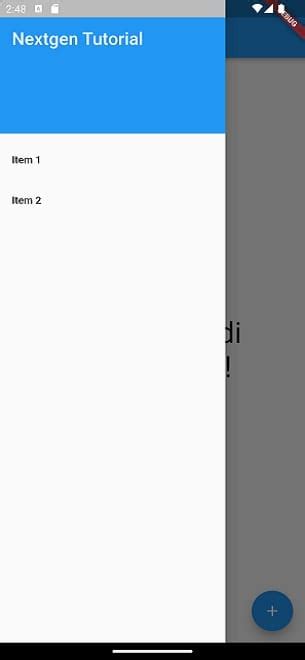 Flutter Scaffold Tutorial Flutter Lengkap