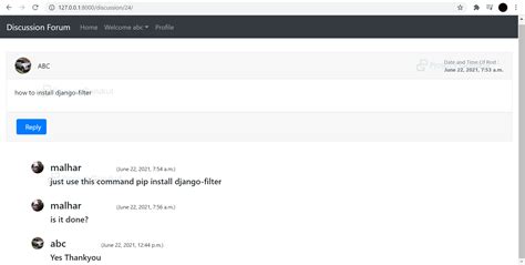 Create A Discussion Forum In Python Django Project Gurukul