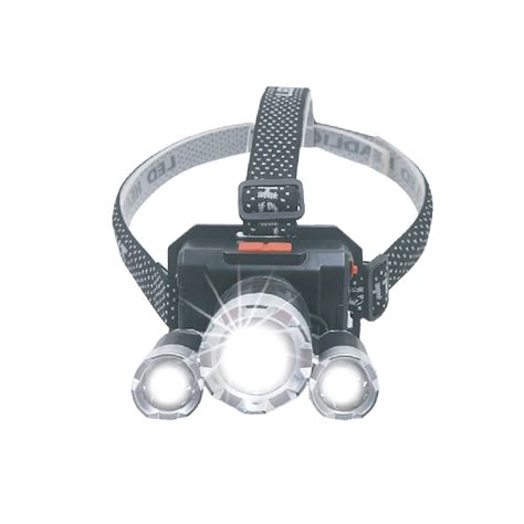 가볍고 밝은 캠핑 등산 낚시 해루질 공사장 안전모 3구 센서헤드랜턴 티몬