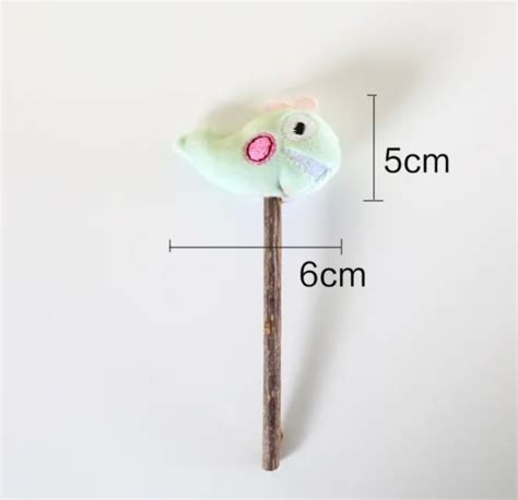Cartoon Design Matatabi Lollipop Soft Plush Catnip Toy Interactive Cat