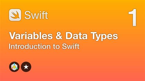 Variables And Data Types Introduction To Swift L1 Youtube