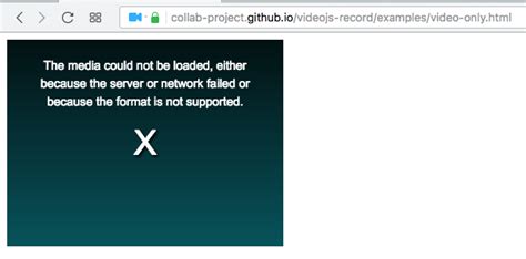 Video Is Not Playing In Opera On Macos · Issue 174 · Collab Projectvideojs Record · Github