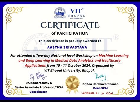 Aastha Srivastava On Linkedin 🚀 Excited To Share That I Recently