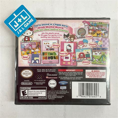 Hello Kitty Party Nds Nintendo Ds Jandl Video Games New York City