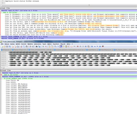 Find All Occurence Of Text Improvement · Issue 4445 · Notepad Plus