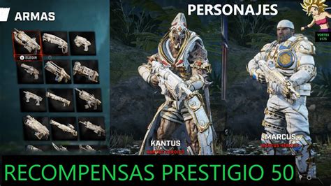 Gears 5 Recompensas por prestigio 50 Actualizadas - YouTube