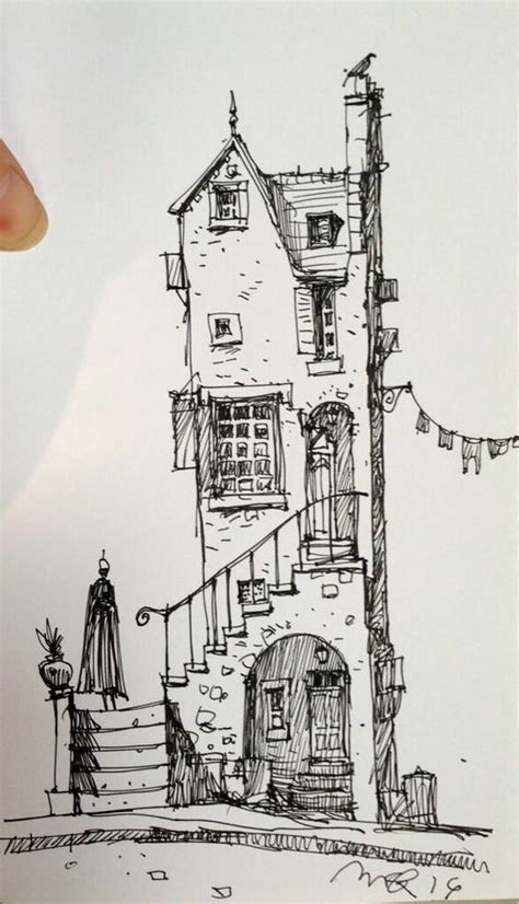 Simple Sketches Of Buildings