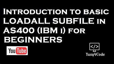 Introduction To Subfile And Its Types In As400 As400 And 48 Off