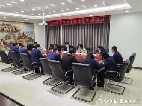 山东省地矿局五院组织开展党风廉政建设专题学习 工作 纪检 监督