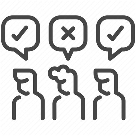 Poll Vote Decision Opinion Questionnaire Survey Feedback Icon Download On Iconfinder