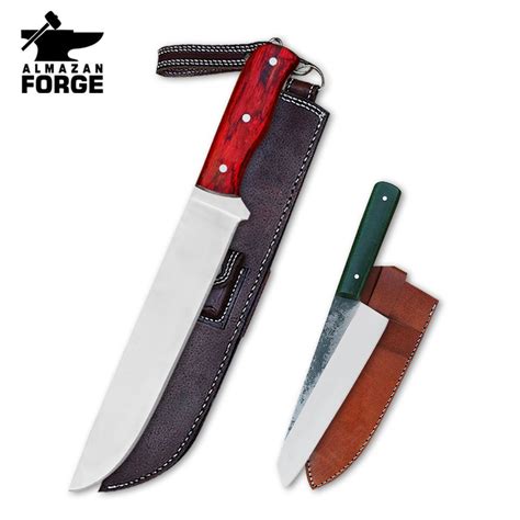 Pitmaster Pair 2 Piece Set Hand Forged Brisket And Chef Knives