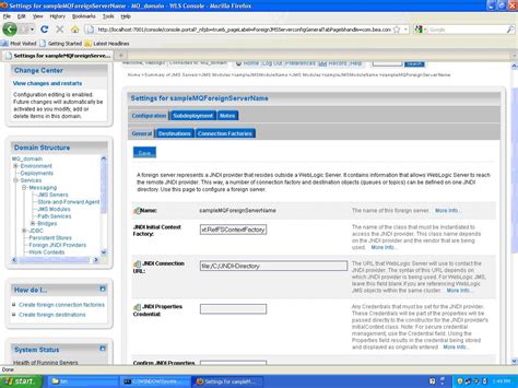 Weblogic Foreign Jms Server Configuration With Mq Series Middleware