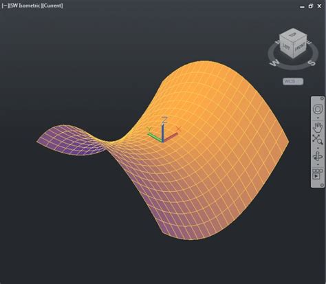 How To Draw Hyperbolic Paraboloid Ind 3d Autocad 3d Modelling And Rendering Autocad Forums