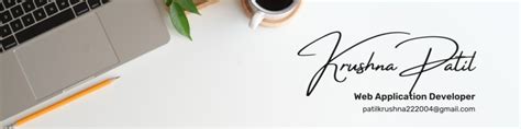 Krushna Patil Full Stack Developer Java • C • Python Dsa Enthusiast Aspiring Web Dev
