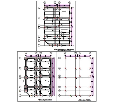 How To Create Beam And Column Layout In Autocad Theme Loader Eroppa