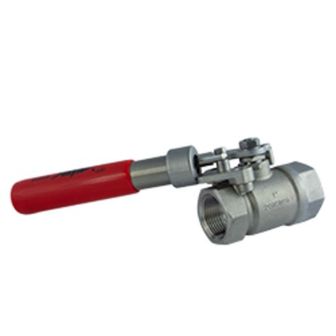 2006sr Stainless Steel Ball Valve Spring Return Handle