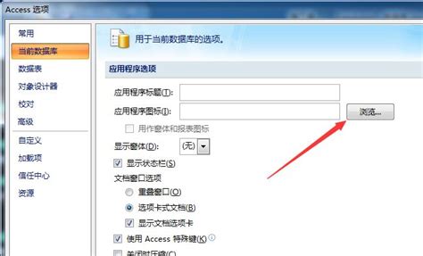 Access数据库应用程序图标设置操作过程 太平洋电脑网