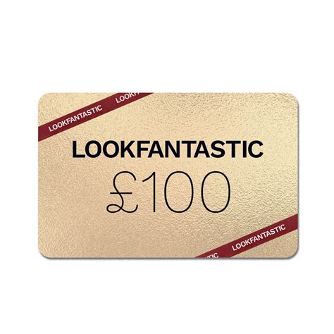 £100 Lookfantastic T Voucher Lookfantastic