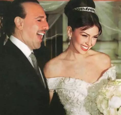 Thalia Y Tommy Mottola Reviven Su Espectacular Boda En Su 25 Aniversario De Bodas