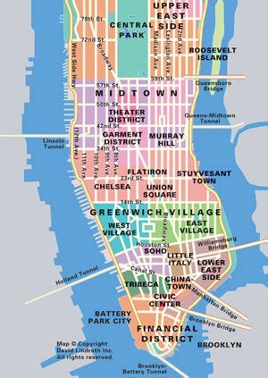 Bridges And Tunnels New York City Area Map