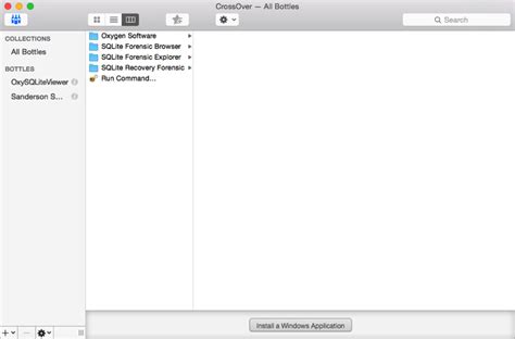 Sanderson SQLite Forensic Toolkit On A Mac OS X Using CrossOver ElcomSoft Blog