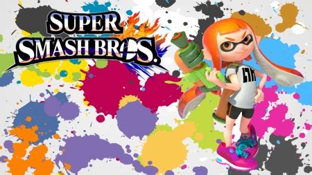 Super Smash Bros Inkling Wallpaper Other And Video Games Background