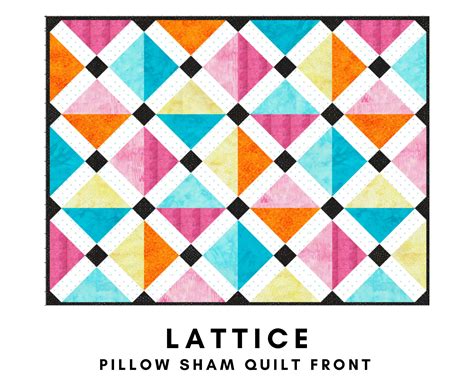 Lattice Quilt Block Pattern Pdf Lattice Quilt Pattern Etsy