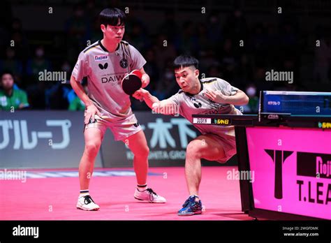Liao Cheng Ting And Cho Seungmin Kanazawa Feruary 3 2024 Table Tennis 2023 24 Nojima T