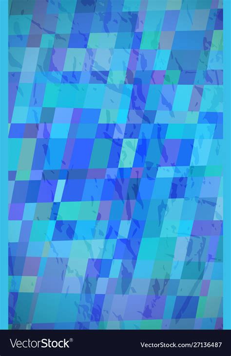 Abstract Background With Multicolored Rectangles Vector Image