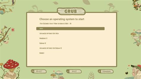 [grub] Repost Some Grub Themes Made By Me R Unixporn