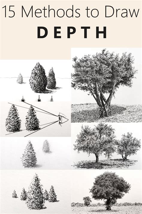 15 Ways To Draw The Illusion Of Depth Artofit