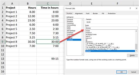 Excel Covert Decimal Hours Excels Hours And Minutes 825 To 815