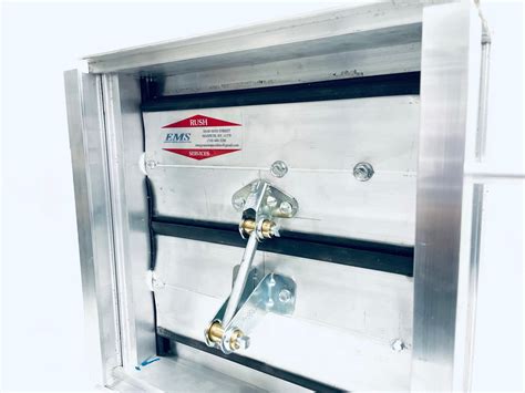 Opposed Blade Damper Energy Metal Specialties