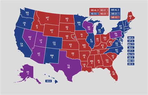 Map Of Red And Blue States 2025 All For One