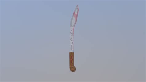 Knife Model D Model By WarrenEaves Dfb Sketchfab