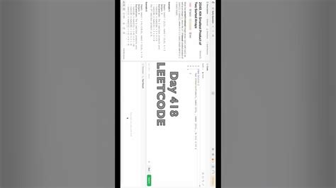 Day 418 Leetcode Problem 2040 Swift Daily Challenge Swiftui