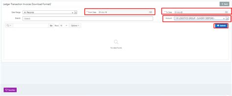 How To Generate Ledger Transaction Invoices For Particular O
