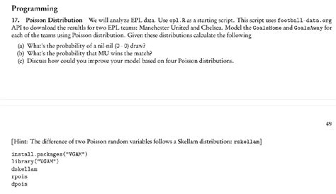 Programming 17 Poisson Distribution We Will Analyze