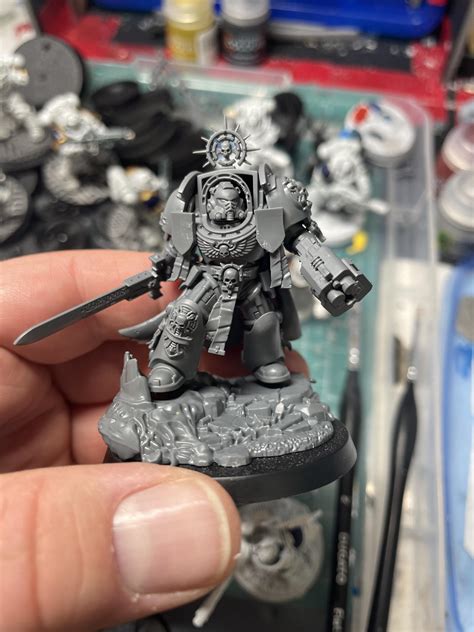 Gravis Helmet On Terminator Captain Yay Or Nay R Warhammer40k