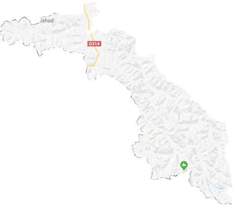 塔什库尔干塔吉克自治县高清电子地图 Bigemap GIS Office